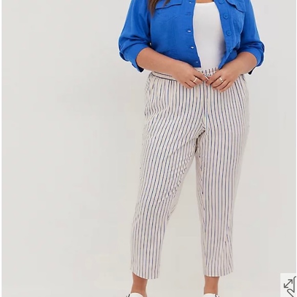 torrid | Pants & Jumpsuits | Torrid Striped Pants | Poshmark